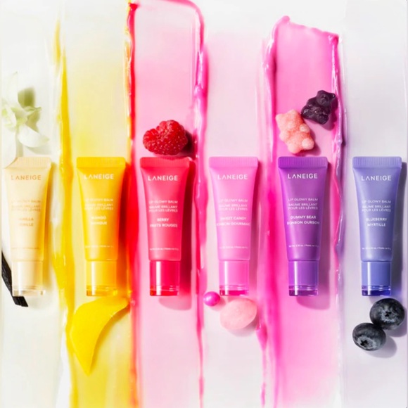 LANEIGE | Makeup | Laneige Lip Glowy Balm In Mango | Poshmark